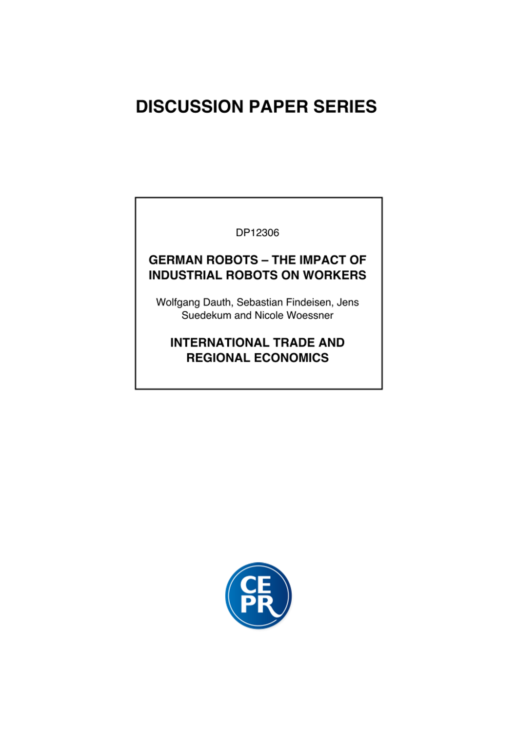 German robots: the impact of industrial robots on workers